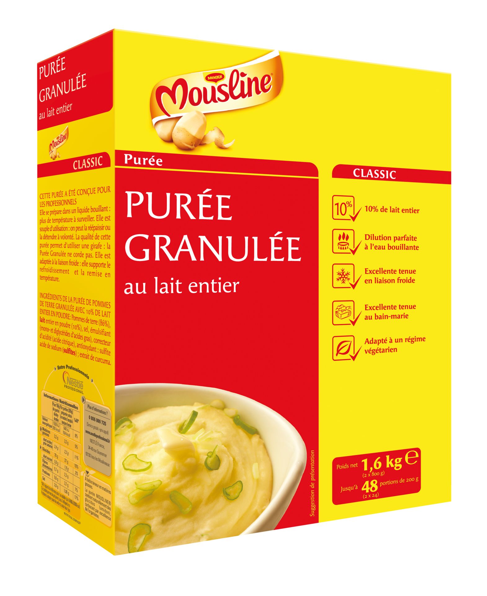 Mousline Professional – S'engage à vous offrir le meilleur de la pomme ...