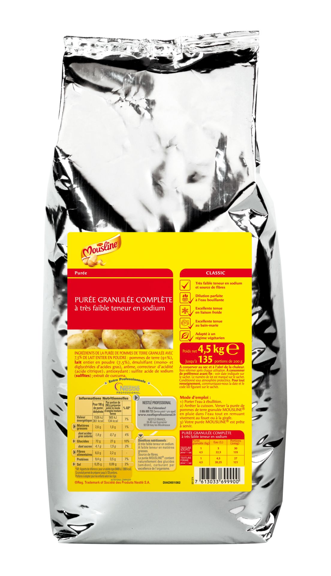 Mousline Professional – S'engage à vous offrir le meilleur de la pomme ...