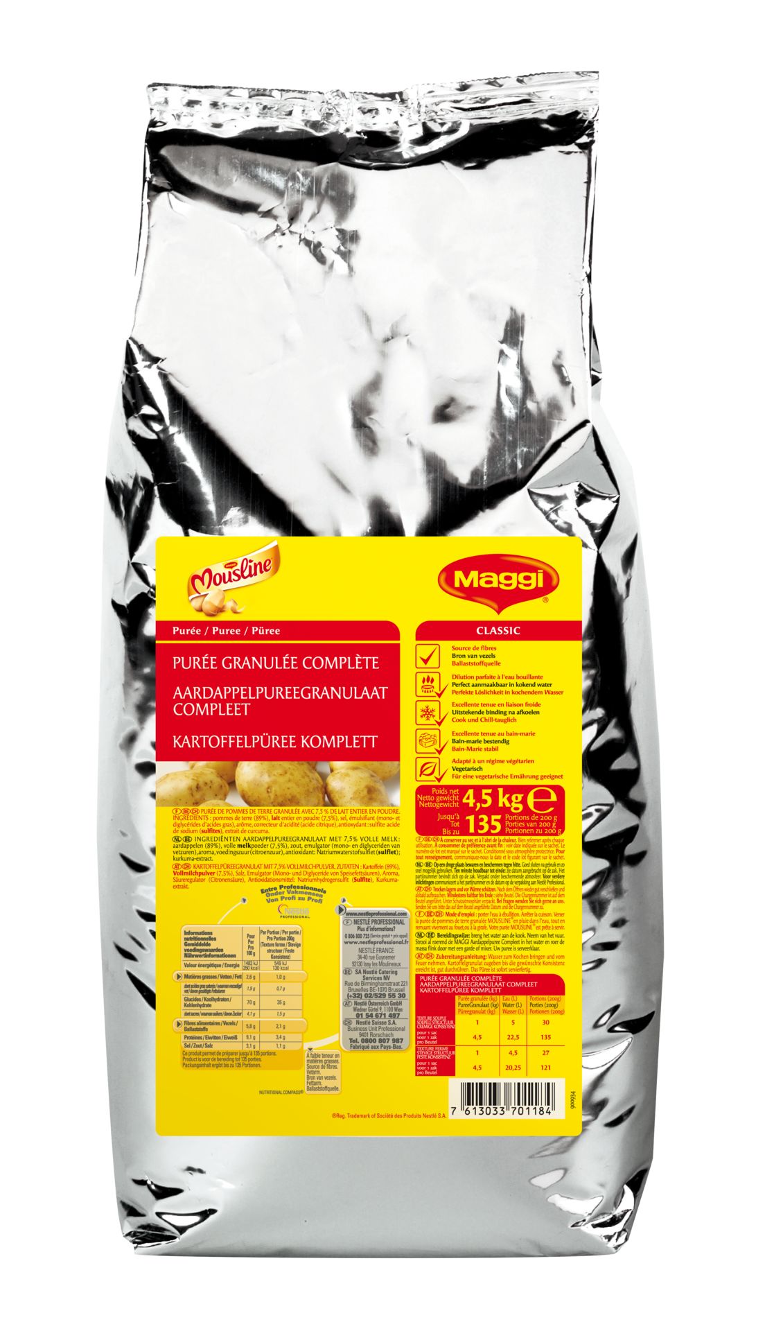 Mousline Professional – S'engage à vous offrir le meilleur de la pomme ...